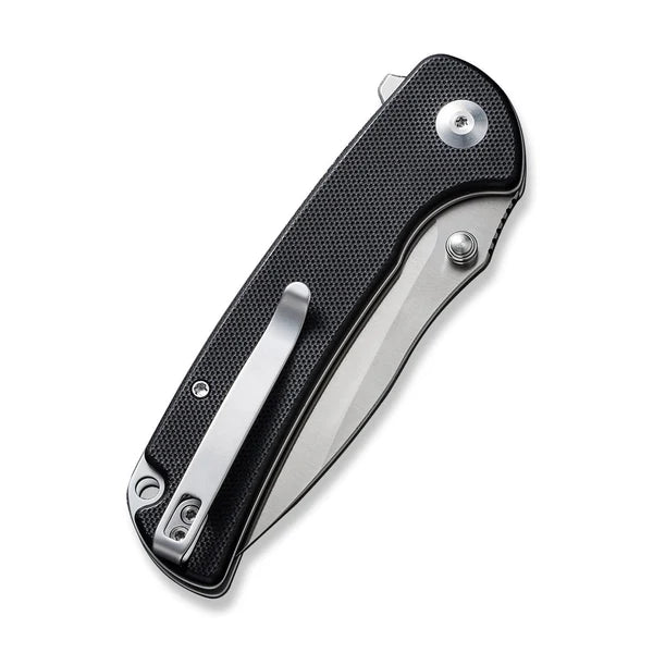 sencut-pulsewave-flipper-thumb-stud-button-lock-knife-black-g10-handle ...